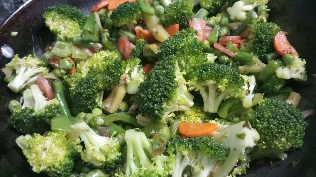 Broccoli Mix Veg Recipe | Veg Recipe | #viralvideo #trending # ...
