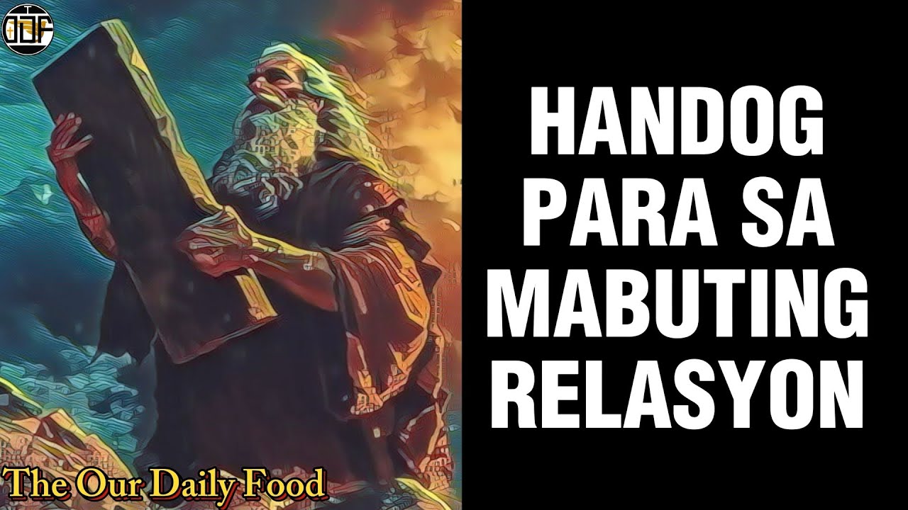 HANDOG PARA SA MABUTING RELASYON | LEVITICUS 3:1 - 17 | ANG BIBLIYA ...