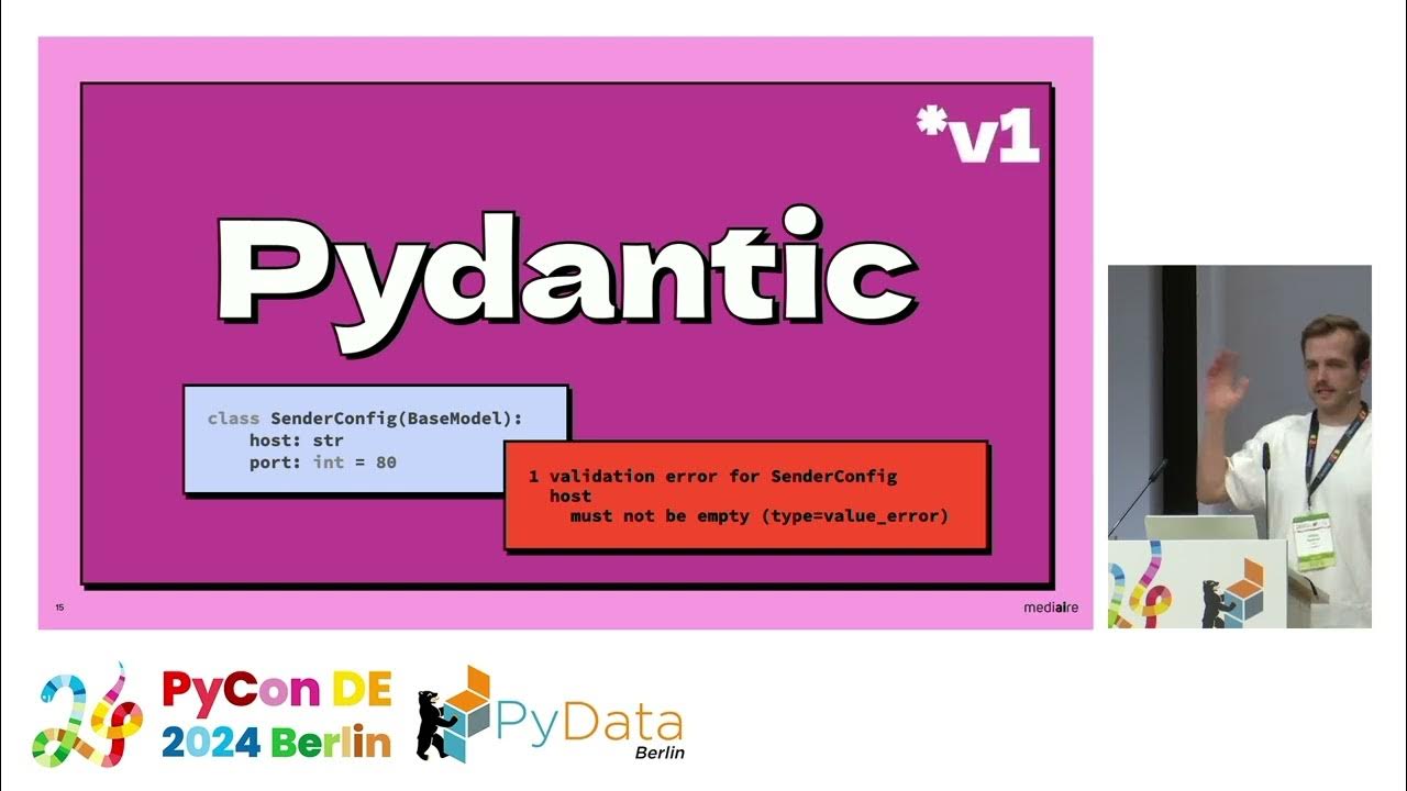 Robust Configuration Management with Pydantic's Data Validation [PyCon DE & PyData Berlin 2024 ...