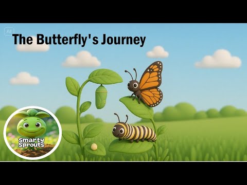 The Butterfly's Journey | A Sweet Life Cycle Song for Kids | Nursery ...