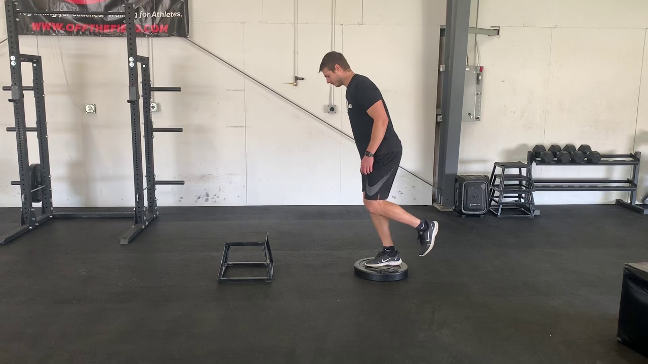 Single Leg Drop Jump - YouTube