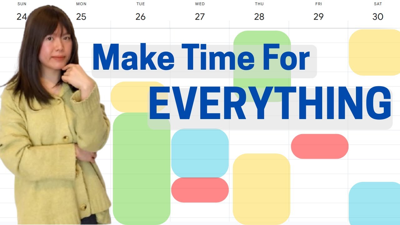 How to make Time for EVERYTHING (on top of your Fulltime job) - YouTube