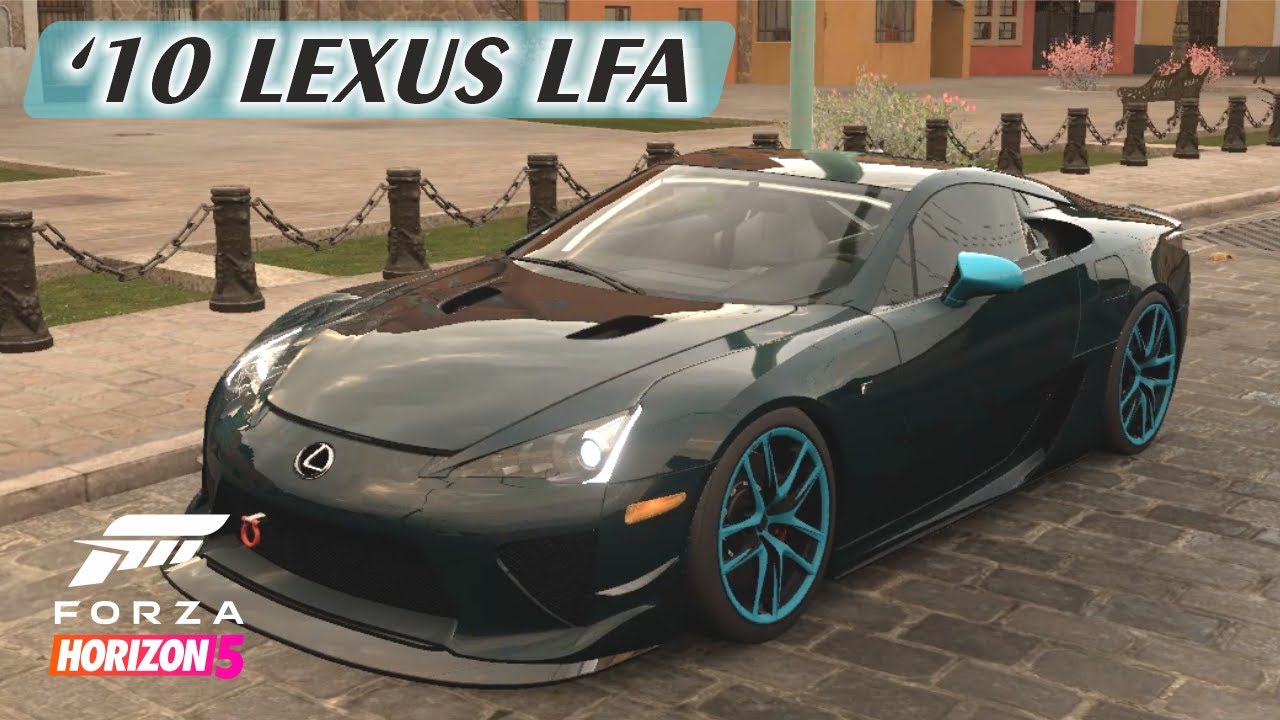 LEXUS LFA - RACING FORZA HORIZON 5 - YouTube