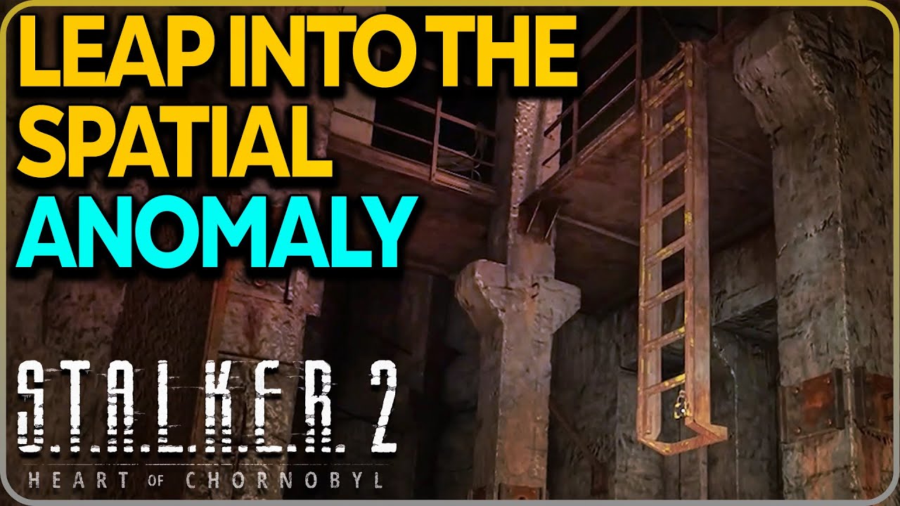 Leap into the spatial anomaly Stalker 2 - YouTube