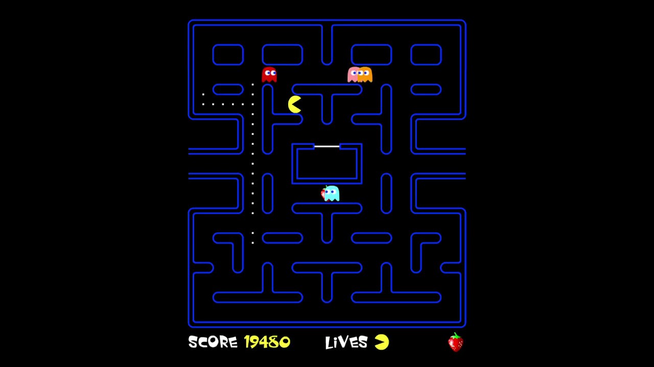 Neave Pac-Man 3 levels (26,950 points) 03-Feb-2018 - YouTube