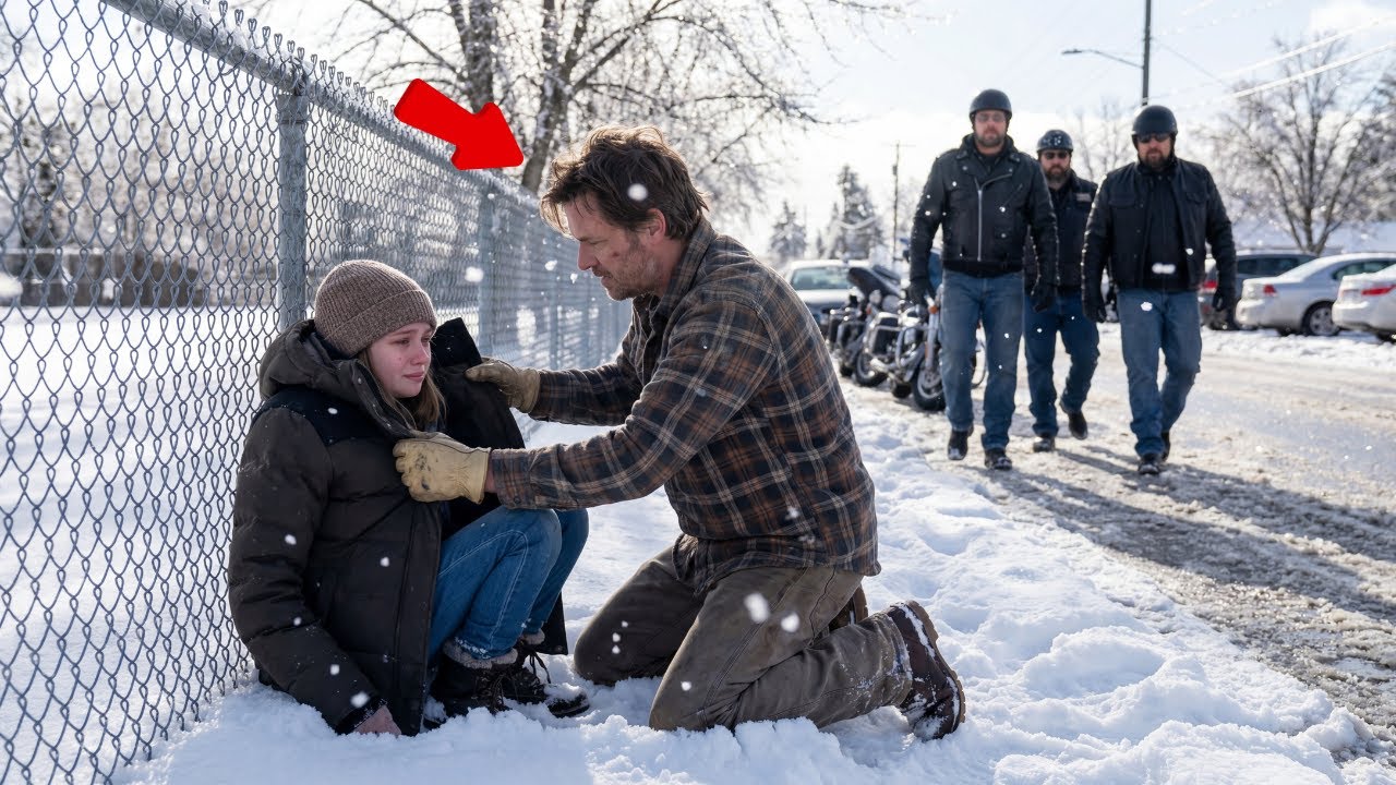 Homeless Man Gave His Coat to a Freezing Biker’s Daughter — ONE DAY 50 ...