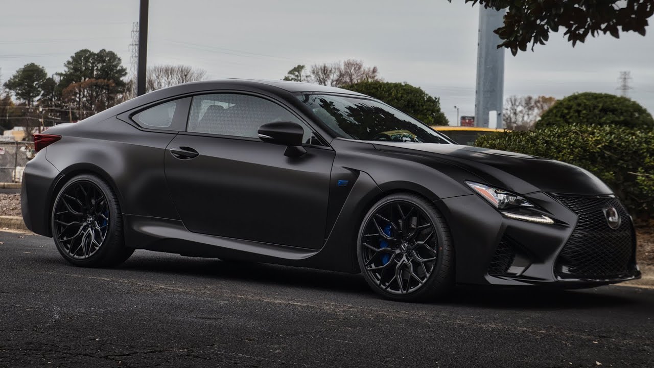 Satin Black Lexus RCF / Canon EOS RP #Canon #Lexus - YouTube