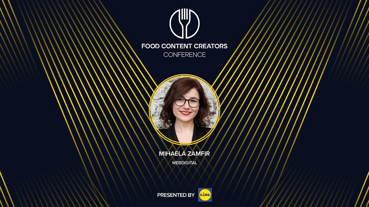 Mihaela Zamfir @ Food Content Creators Conference 2024 - YouTube