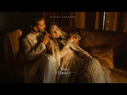 Nisa and Hamza // Nikkah moments // film by HAC