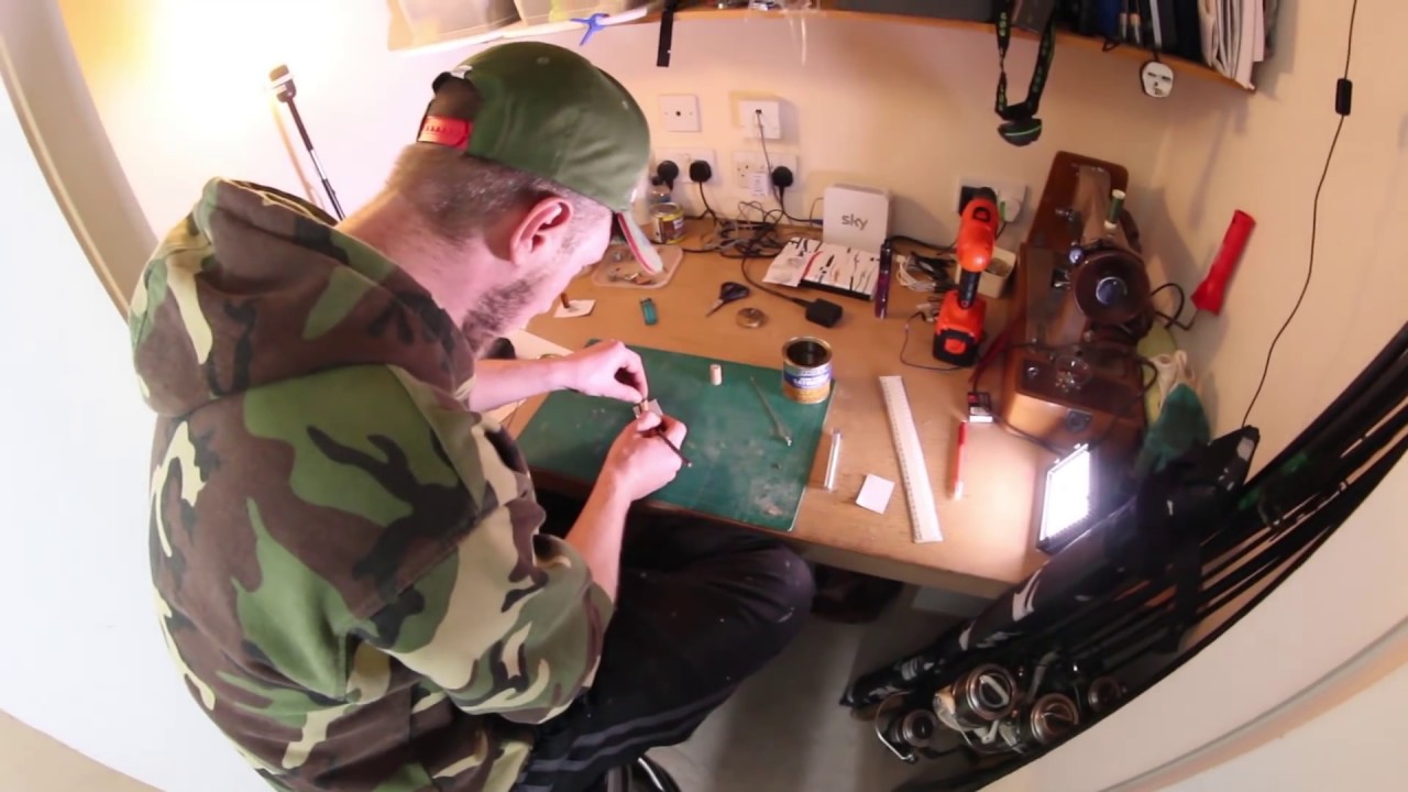 Fishing bobbin - How to make your own - YouTube