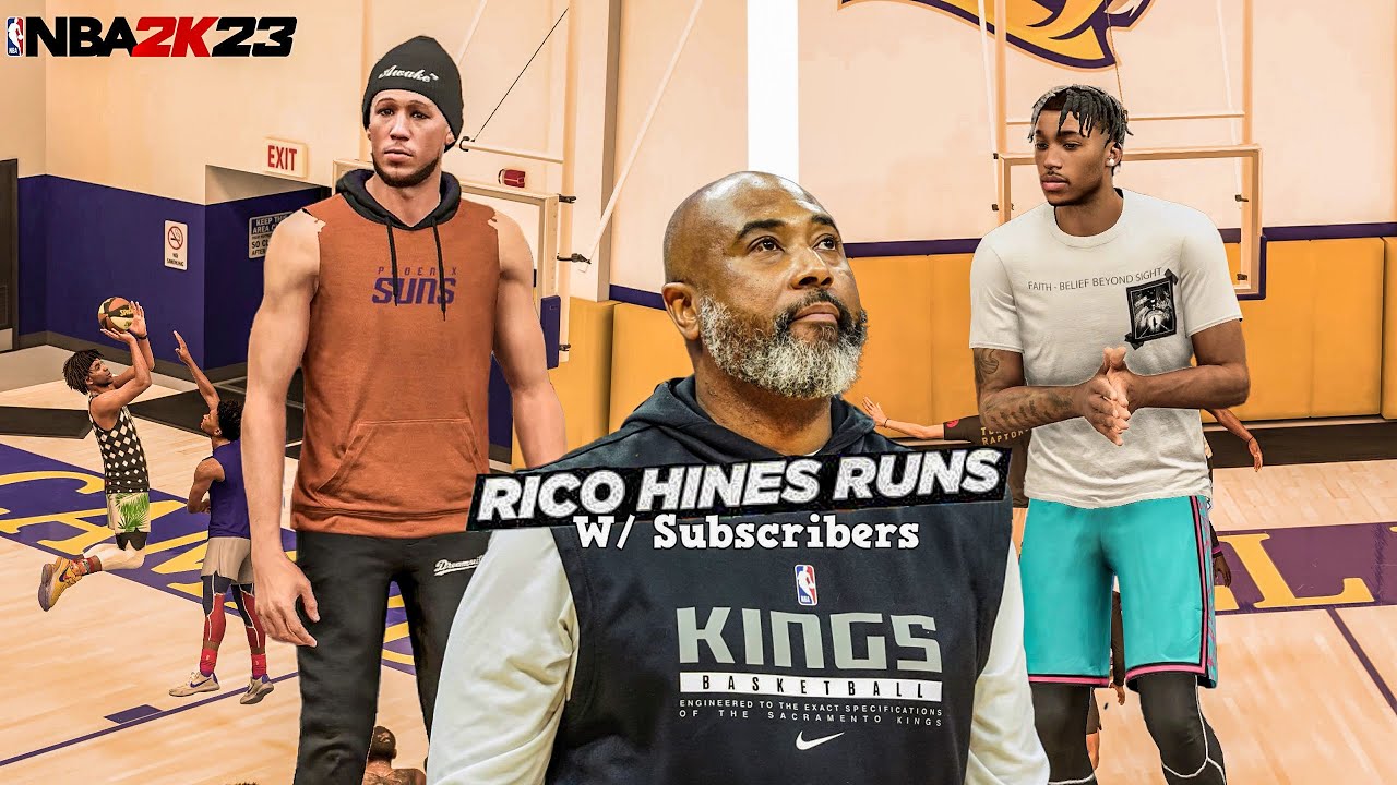 Rico Hines Sessions #1 - NBA Stars vs Subscriber Builds! NBA 2K23 - YouTube