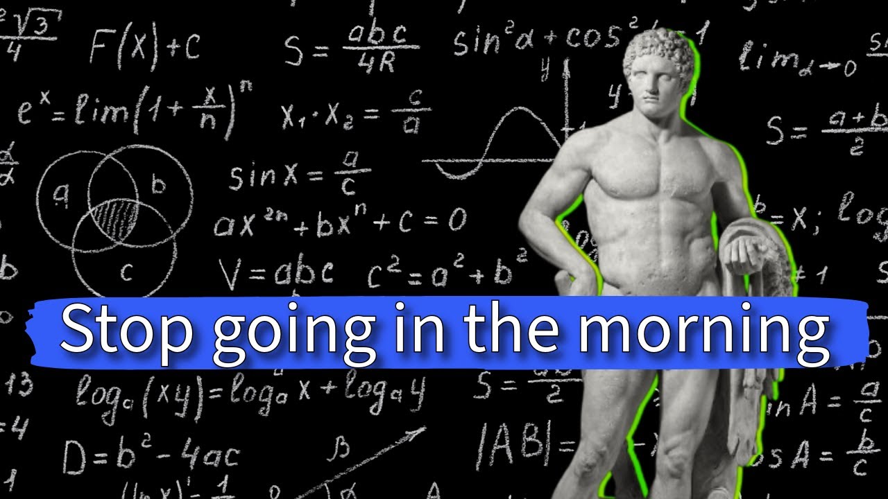 The Math Behind The Perfect Workout Time - YouTube