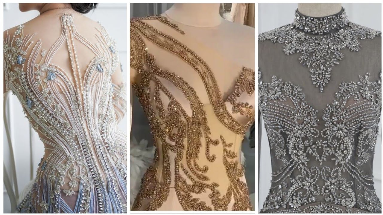 hottest collection of beautiful sequence work bridesmaid dresses - YouTube