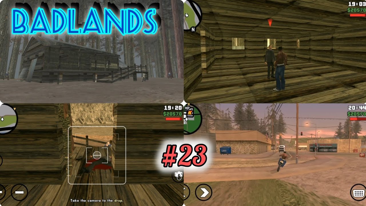 GTA San Andreas Gameplay Walkthrough| Episode 23| BadLands| Mission ...