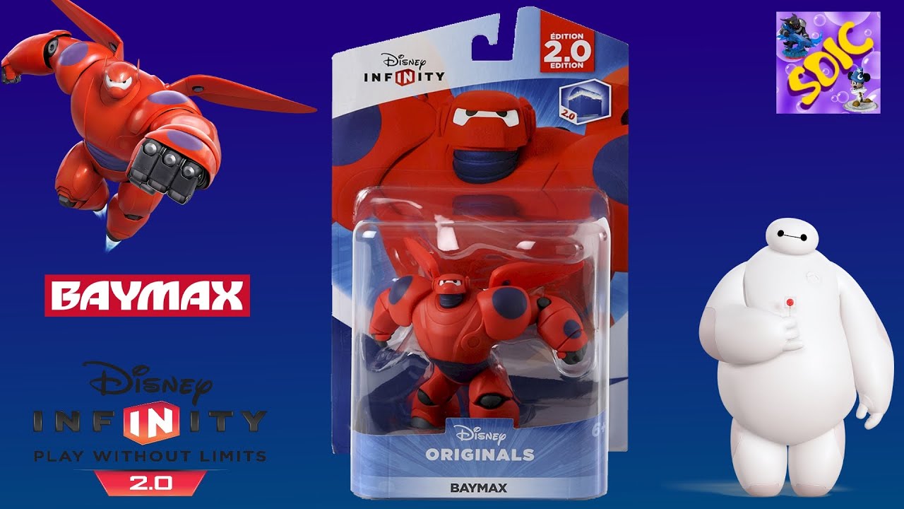 UNBOXING Disney Infinity 2.0 Disney Originals BAYMAX Toybox figure toys ...