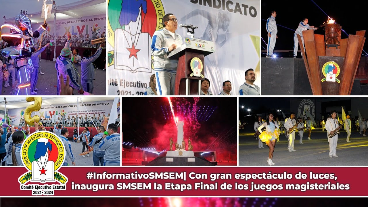 Inaugura SMSEM Etapa Estatal de Juegos Magisteriales - YouTube
