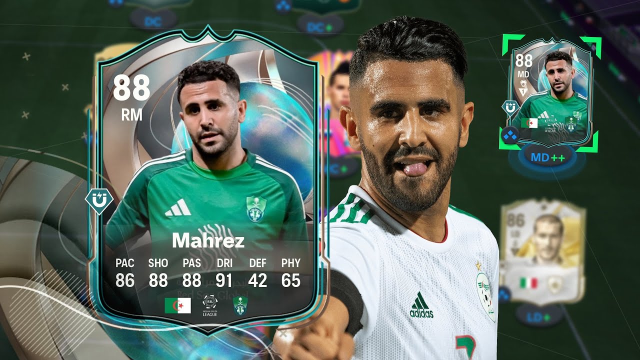 ROTÍSIMO! MAHREZ 88 GLOBETROTTERS REVIEW FC 25 ULTIMATE TEAM - YouTube