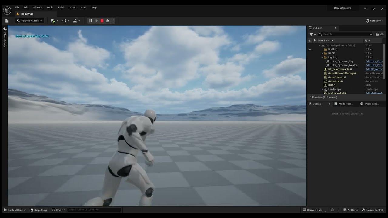Unreal Engine 5.1 - 8 Direction Root Motion Locomotion - YouTube