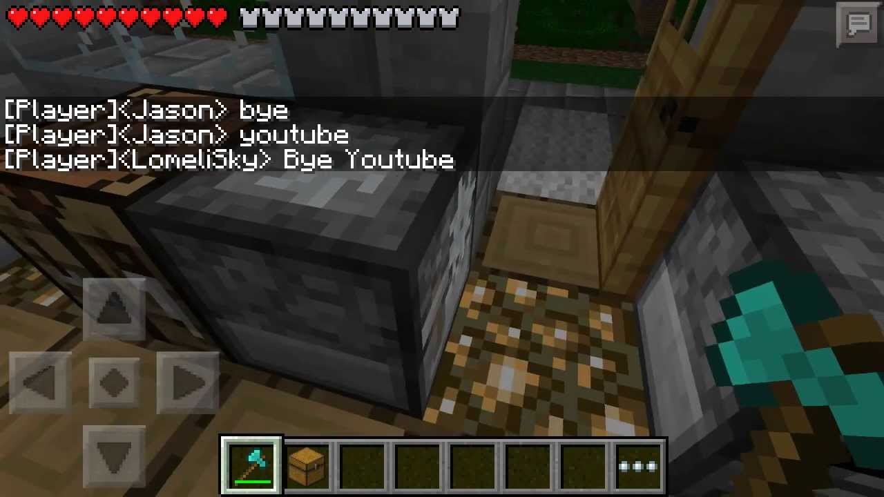 Minecraft PE : Join my Pocketmine External Server! - YouTube