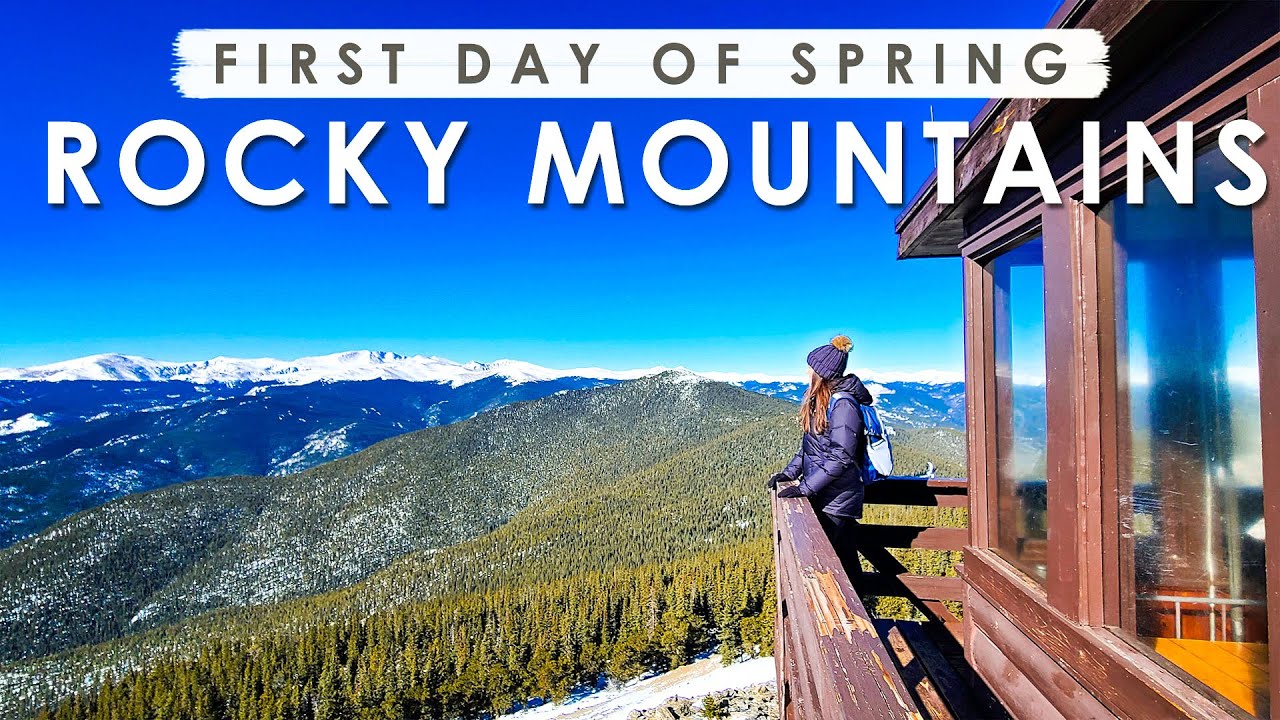 FIRST DAY OF SPRING in the ROCKY MOUNTAINS | Colorado Living - YouTube