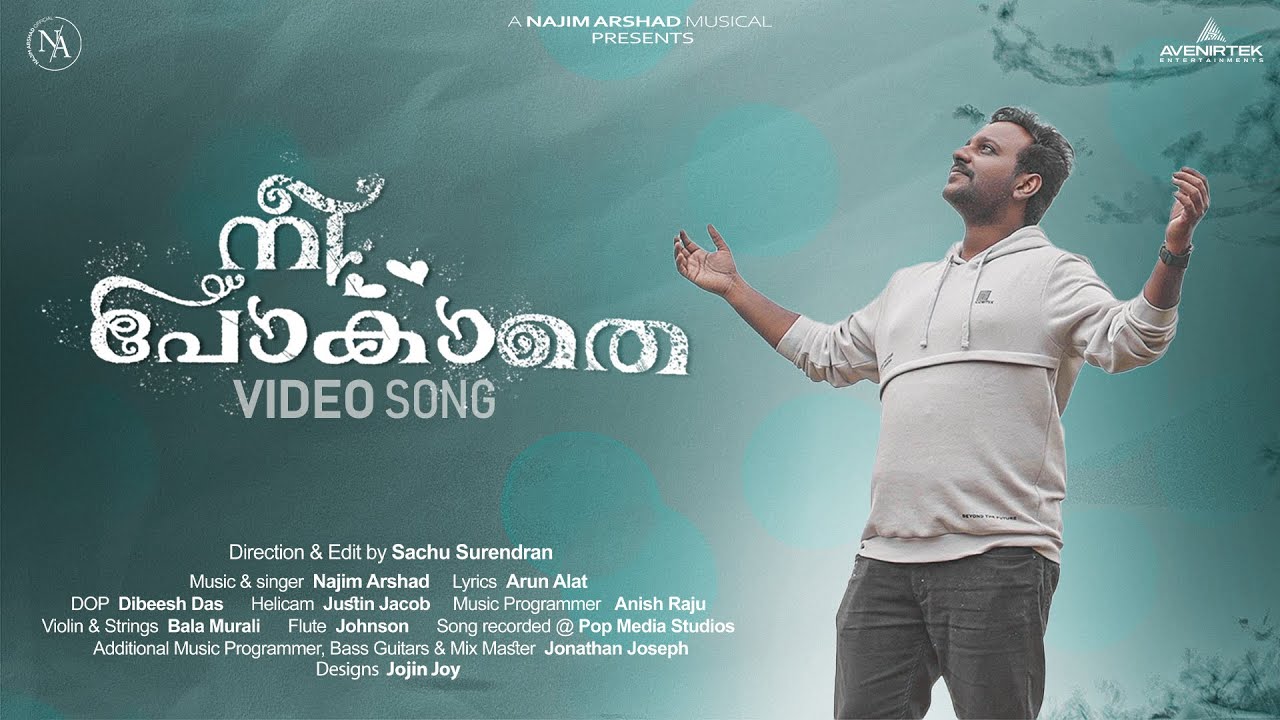 Nee Pokathe Music Video [4K] | Najim Arshad | Arun Alat | Sachu ...