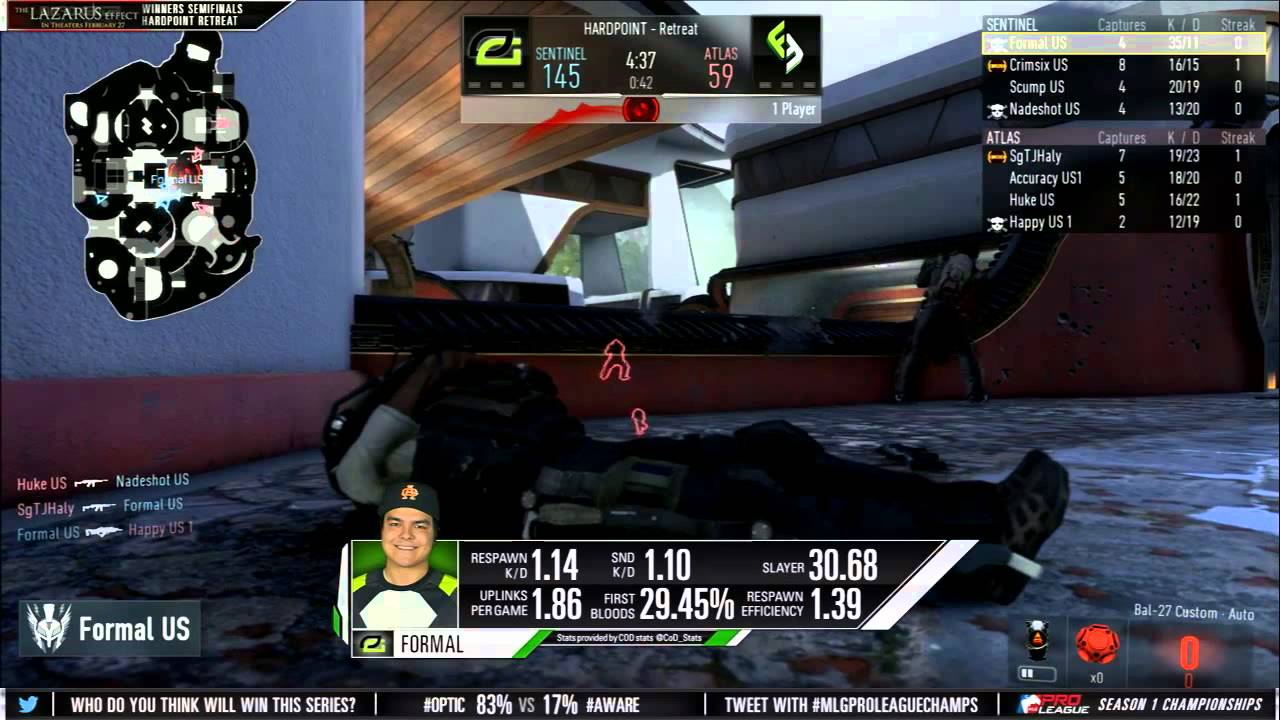 Optic vs Aware Game 1 WR2 AW Proleague Season 1 Championship - YouTube