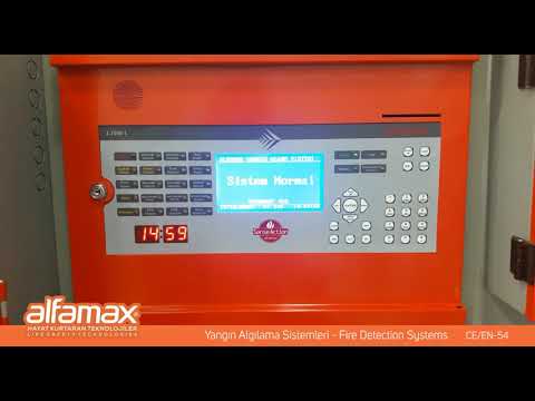Alfamax Adresli Yangın Algılama Sistemleri Tanıtım ve Kurulum Part 2