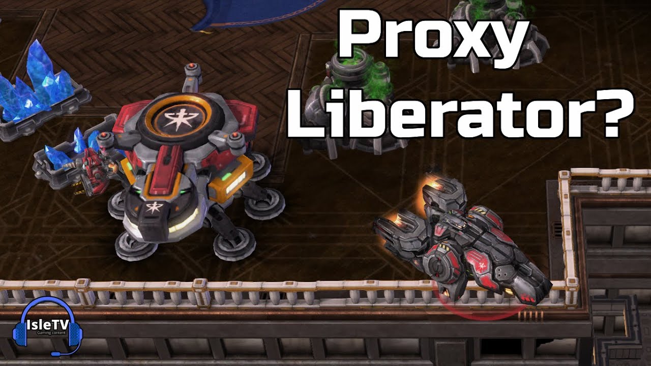 StarCraft 2: GuMiho's Proxy Starport Liberator (GuMiho vs MaNa) - YouTube