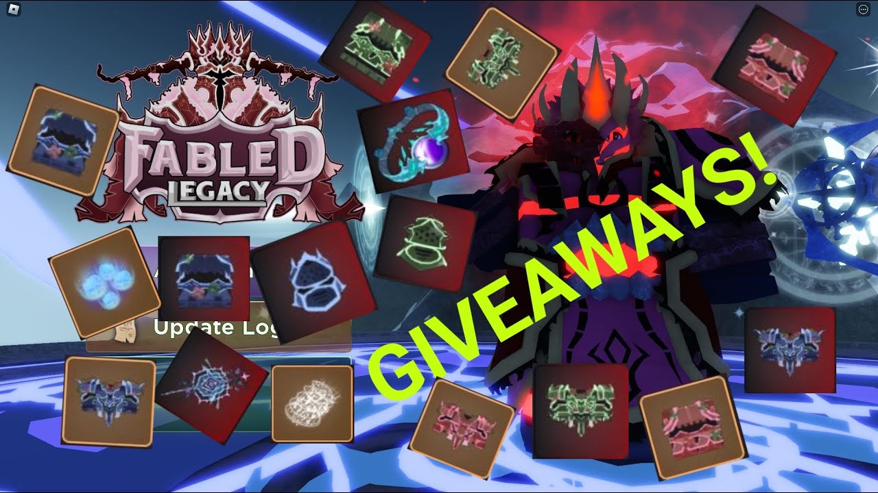 ROBLOX Fabled Legacy: Giveaway When?! 💀Fallen Paradise Calamity🐔 - YouTube