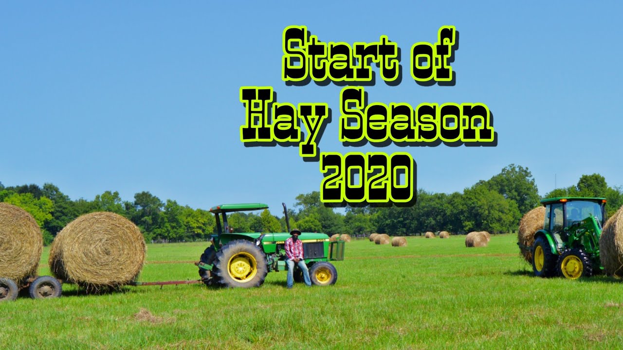 Start of Hay Season 2020 - YouTube