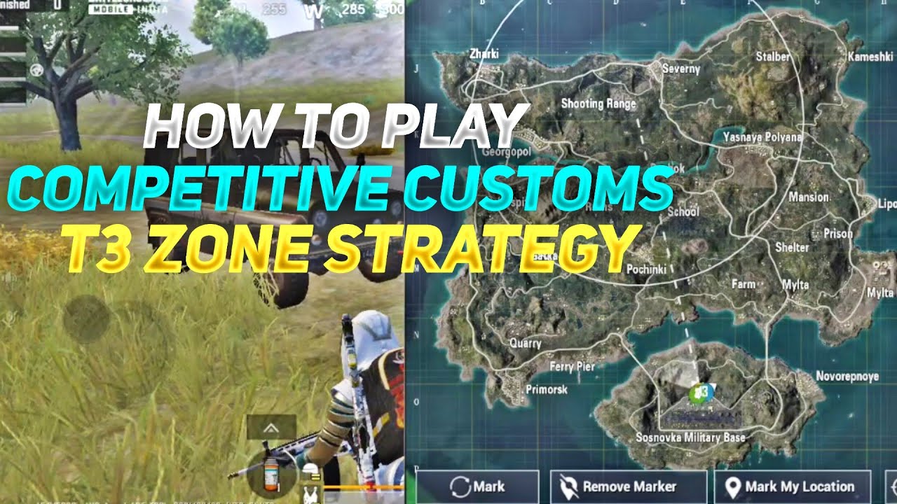 How to play competitive bgmi | how to play t3 customs in bgmi | zone ...