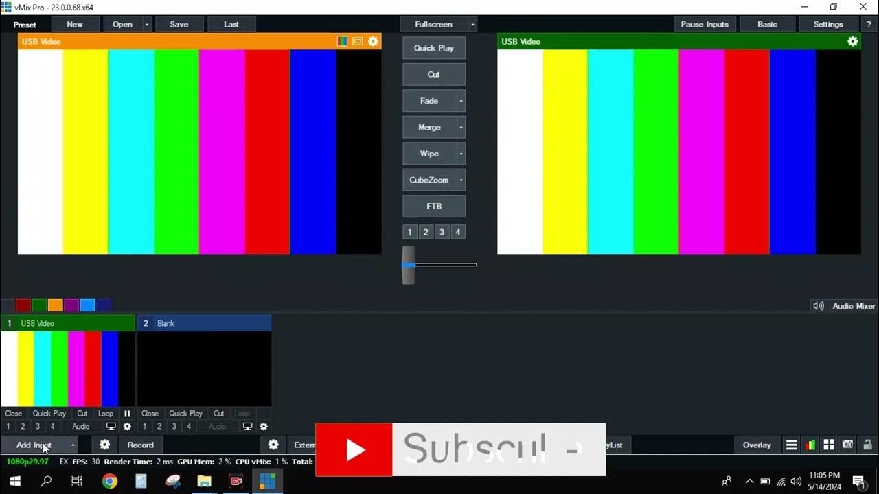 HOW TO ADD CAMERA TO YOUR LIVE STREAM USING vMIX - YouTube