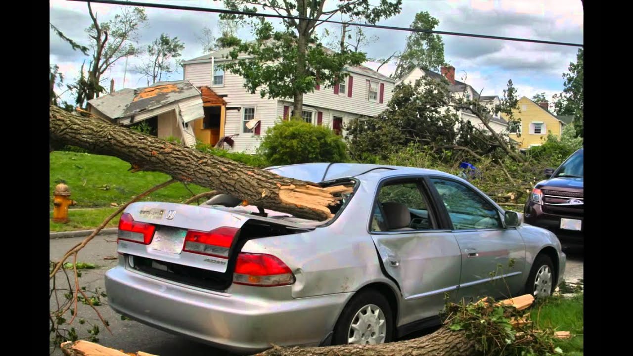 TORNADO Springfield Massachusetts 6-1-2011 Aftermath (East Forest Park ...