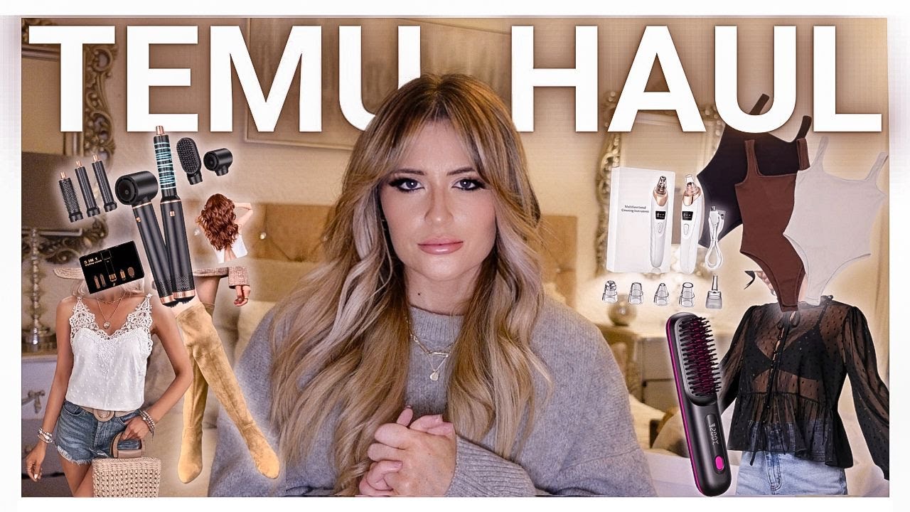 AMAZING TEMU FINDS - WHAT I ORDERED VS WHAT I GOT *HUGE HAUL* - YouTube