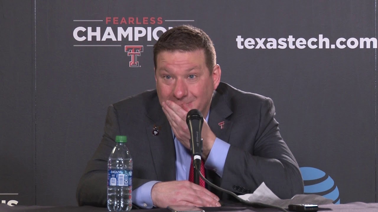 Texas Tech Press Conference - KSU Postgame - YouTube