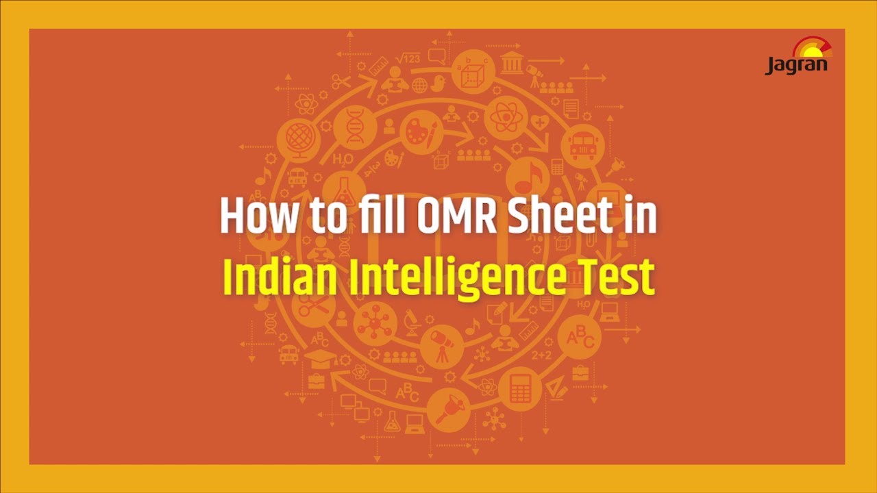 How to fill OMR Sheet in Indian Intelligence Test | | IIT Season 10 ...