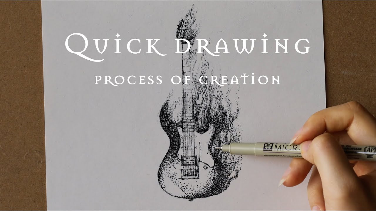 𝐐𝐮𝐢𝐜𝐤 𝐝𝐫𝐚𝐰𝐢𝐧𝐠. 𝐏𝐫𝐨𝐜𝐞𝐬𝐬 𝐨𝐟 𝐜𝐫𝐞𝐚𝐭𝐢𝐨𝐧 - YouTube