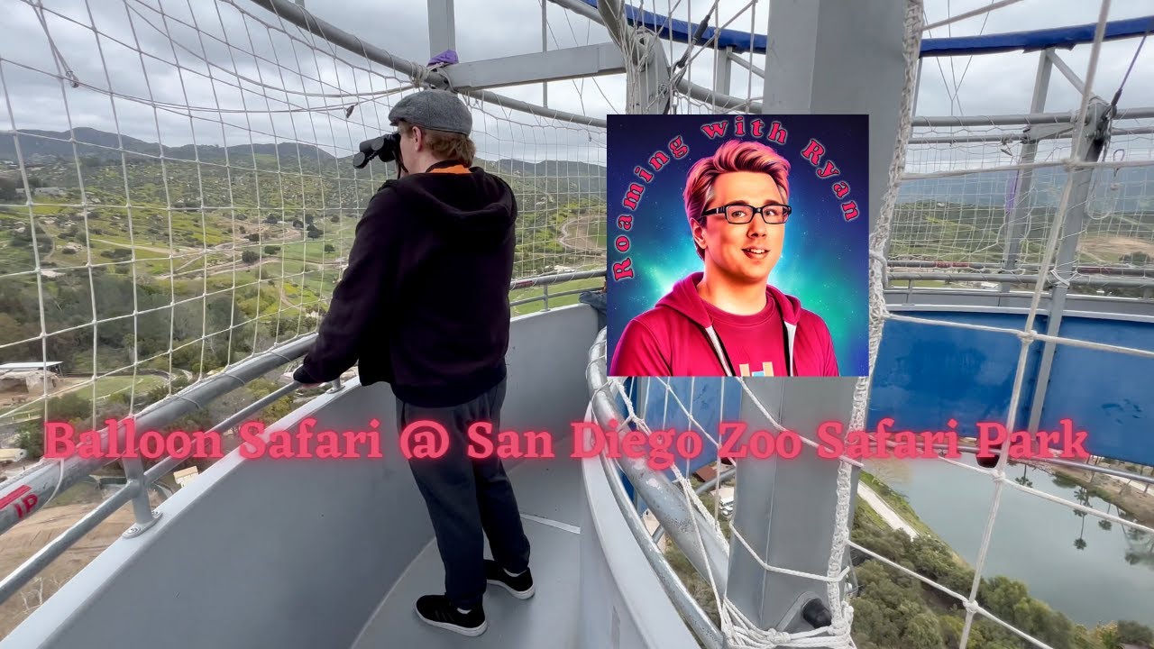 San Diego Zoo Safari Park Balloon Ride - YouTube