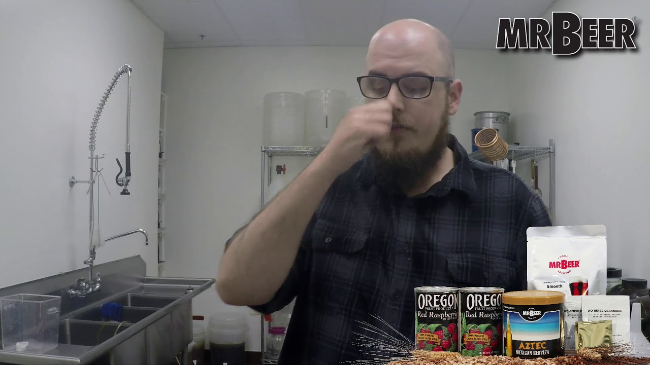 Mr.Beer Rapturous Raspberry Ale Recipe - YouTube