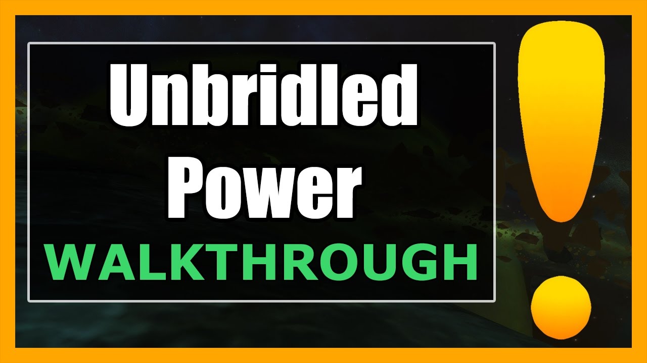 Unbridled Power WoW | Demon Hunter Quest Guide - YouTube