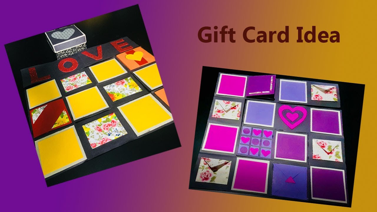 Gift cards | Handmade cards | DIY Ideas by Hash - YouTube