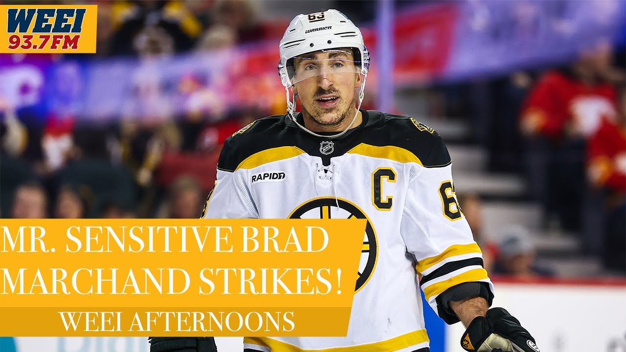 Mr. Sensitive? Brad Marchand calls for Boston radio hosts job after his ...