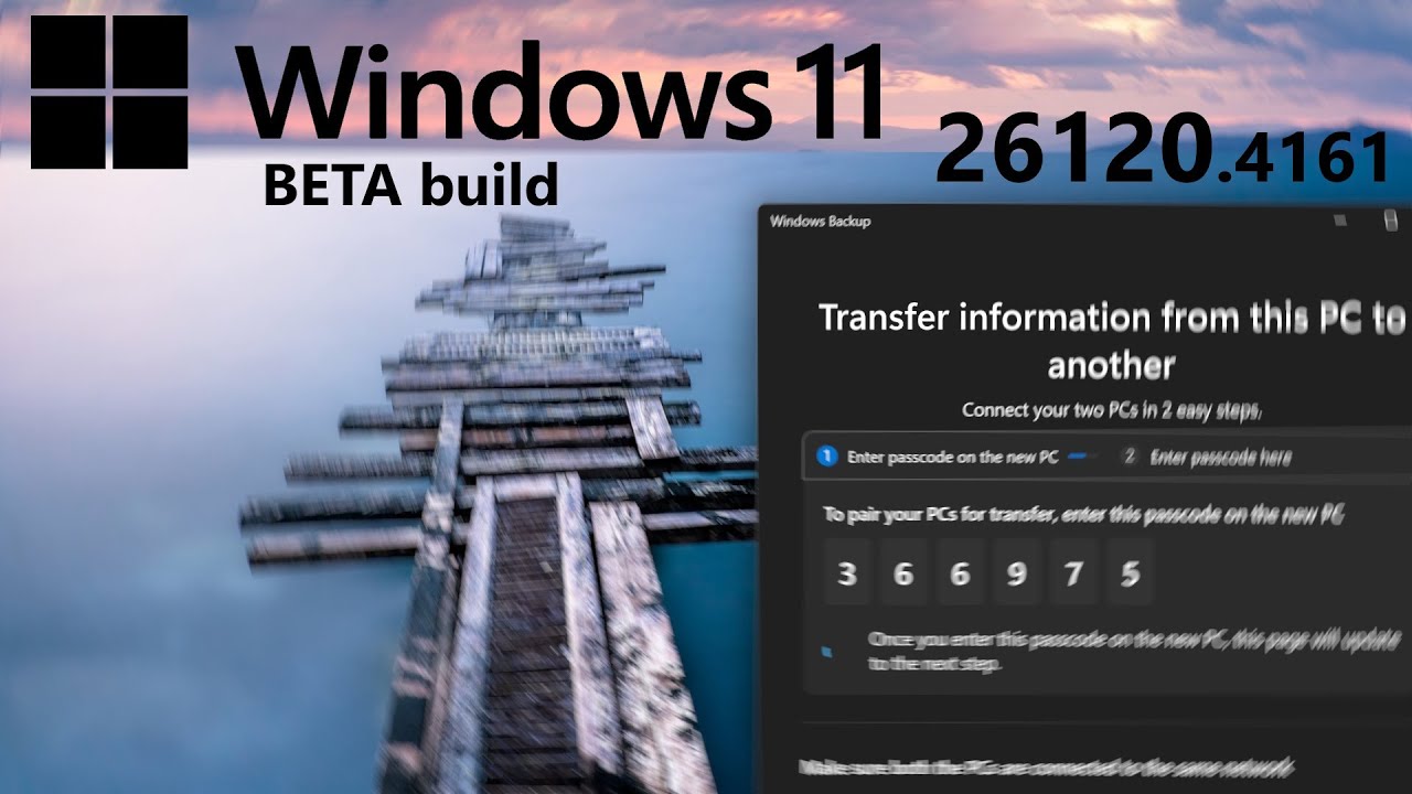 Windows 11 Beta build 26120.4161 - What's New? - YouTube