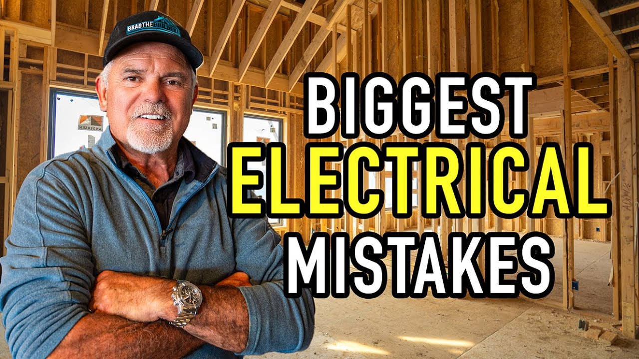 The BIGGEST Electrical Mistakes I See Builders Make! - YouTube