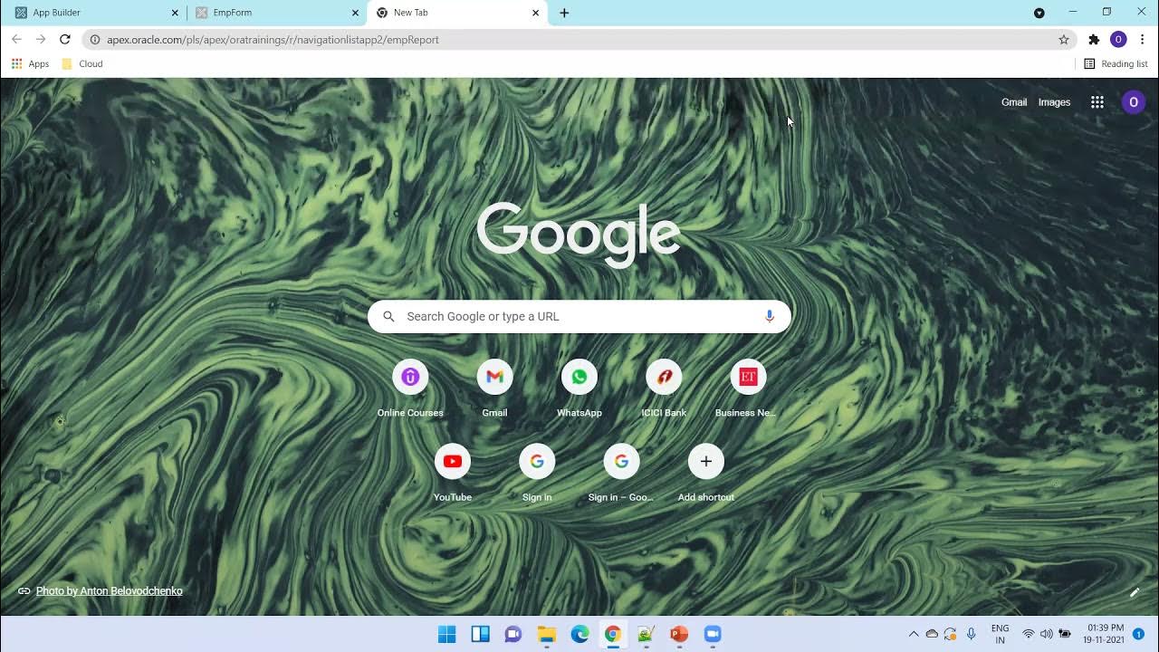 Oracle APEX - Navigation List, Navigation Bar - YouTube