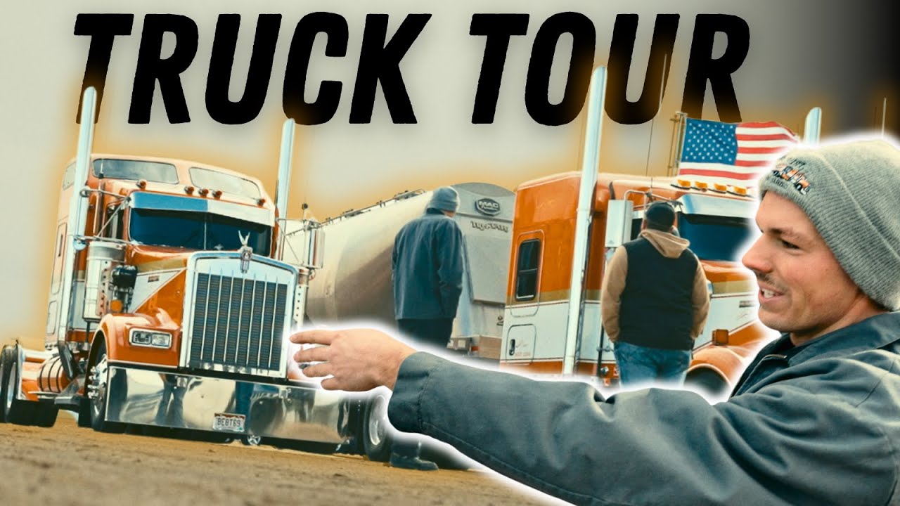You've Probably Seen These Orange Kenworth W900s On the Road.. - YouTube