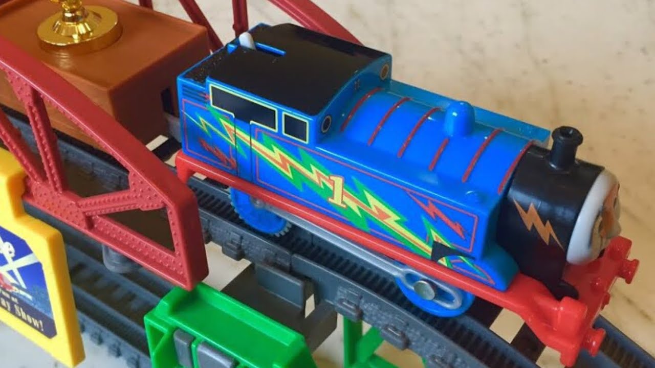 Thomas and Friends The Great Race Trackmaster Trophy Thomas - YouTube