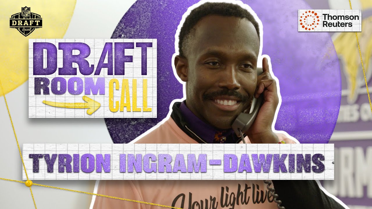 Tyrion Ingram-Dawkins Becomes A Viking | Draft Room Call - YouTube