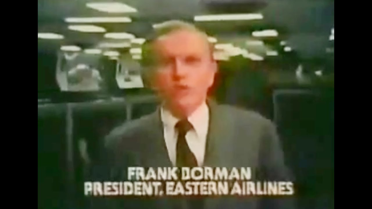 Frank Borman President and CEO of Eastern Airlines - YouTube