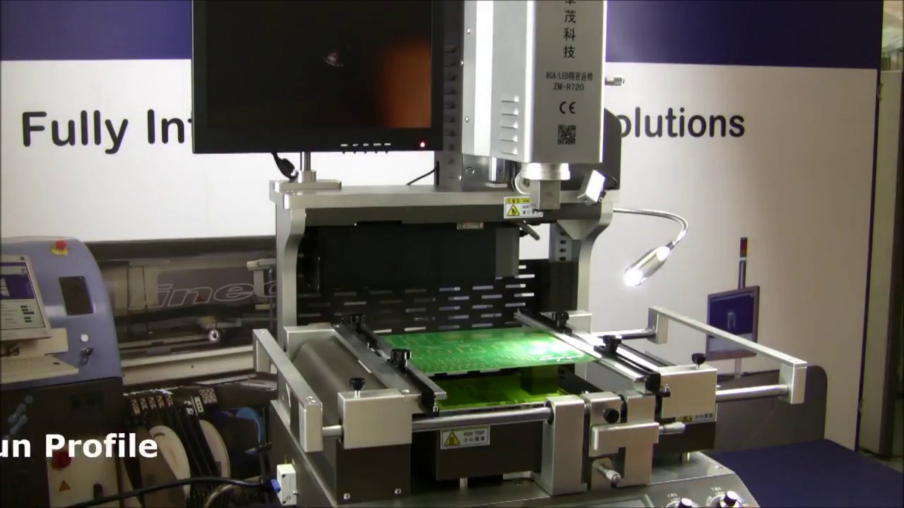 SMD BGA LED Rework System ZM R720 R720A Tutorial for PCB Electronic ...